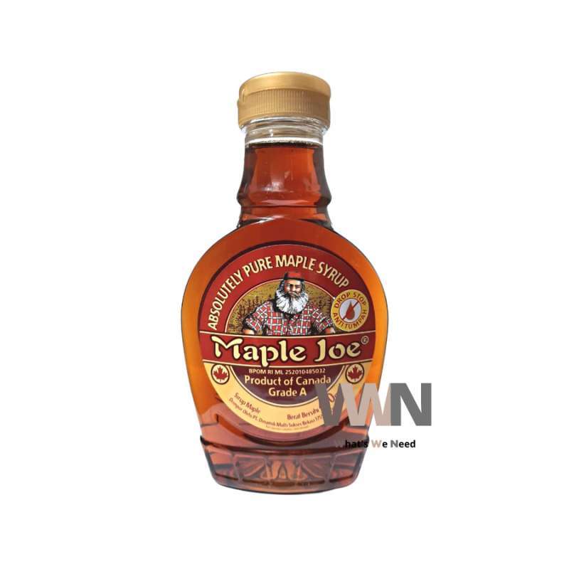 Jual Maple Joe Absolutely Pure Syrup - 450gr Sirup Mapel di Seller ...