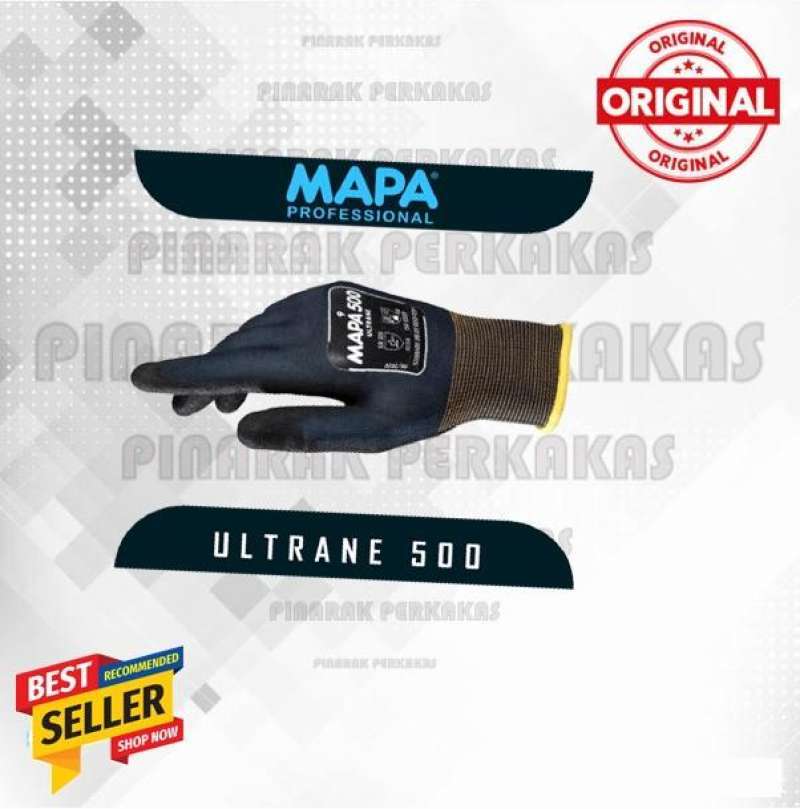 Jual Sarung Tangan / Gloves Merk Mapa Professional Type Ultrane 500 di ...