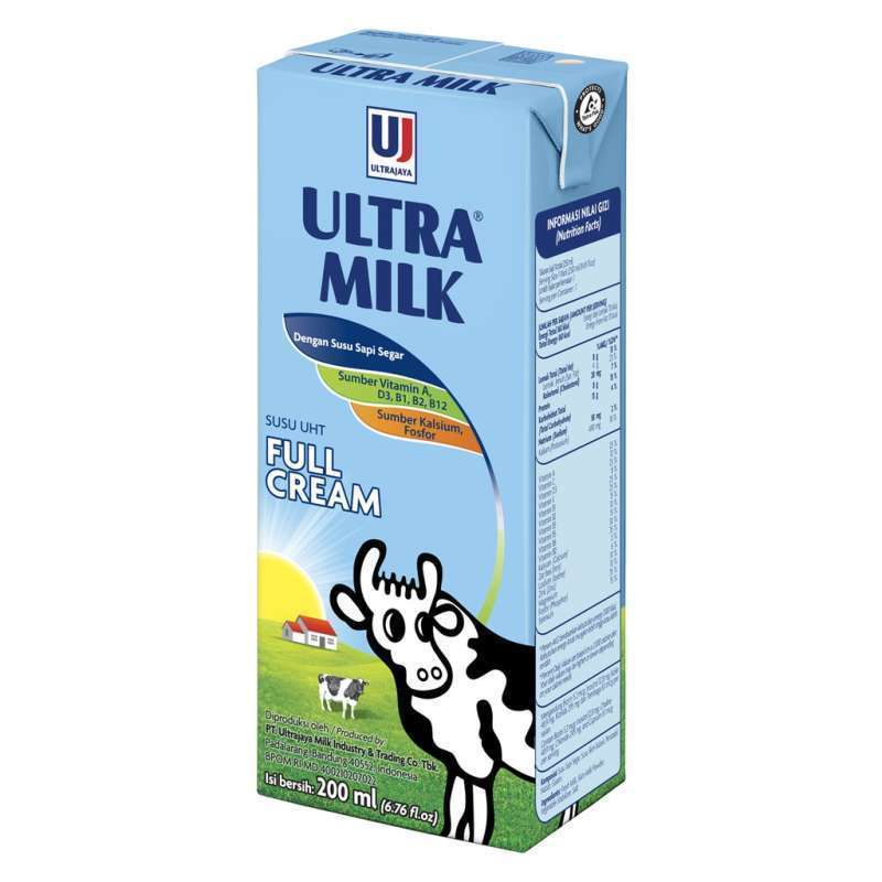 Promo Ultra Milk Full Cream 200ml Diskon 15% di Seller Blibli Express ...