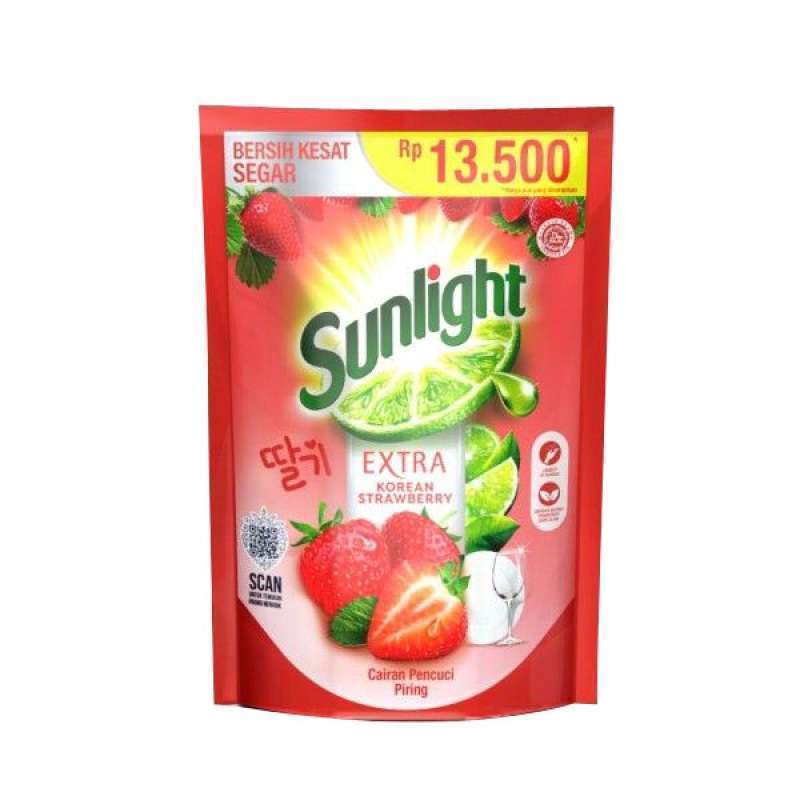 Jual SUNLIGHT KOREAN STRAWBERRY 560 ML di Seller Rountung - Ranca Bango ...