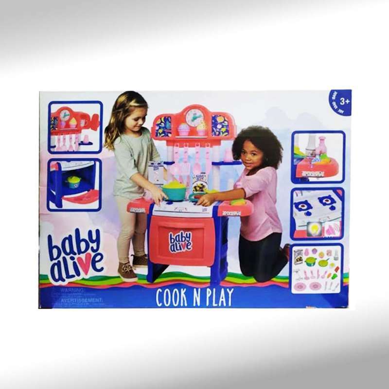 Jual Hasbro Baby Alive Cook N Play Kompor Sink Kitchen Dapur Alat Masak ...