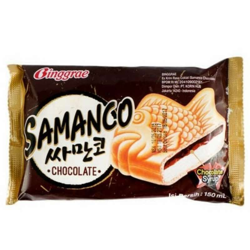 Promo Ice Cream Bringgae Samanco Rasa Cokelat 150ml Diskon 50% Di ...