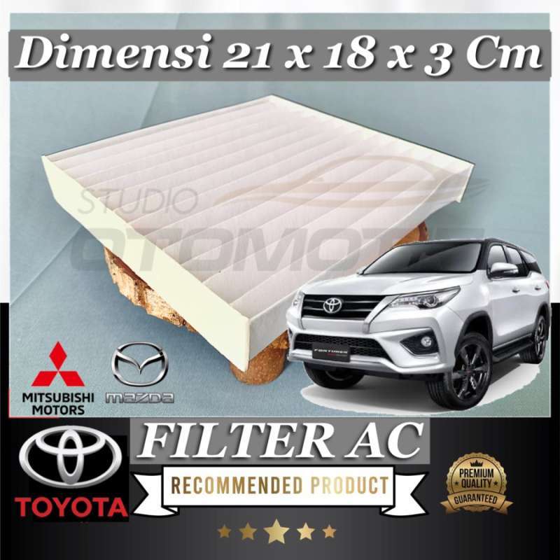 Jual FILTER AC NEW FORTUNER / FILTER KABIN SARINGAN AC NEW FORTUNER ...