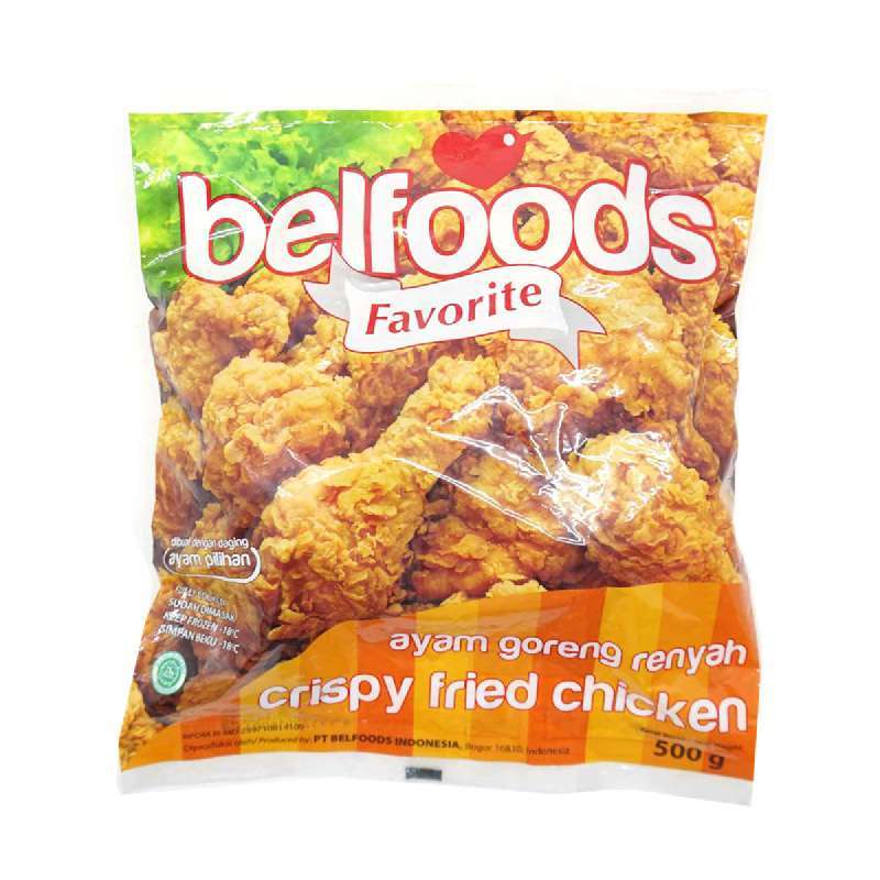 Jual BELFOODS Favorite Crispy Fried Chicken Makanan Beku Lainnya [500 g ...