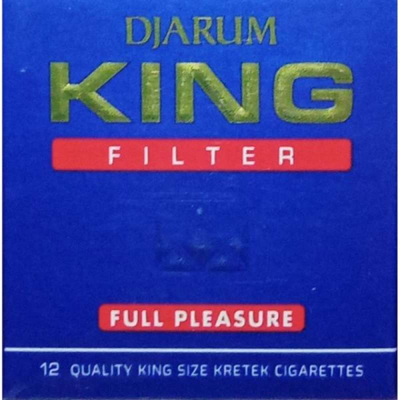 Jual Djarum KING Filter 12 Rokok (1 slop/10 bungkus/12 batang) di ...