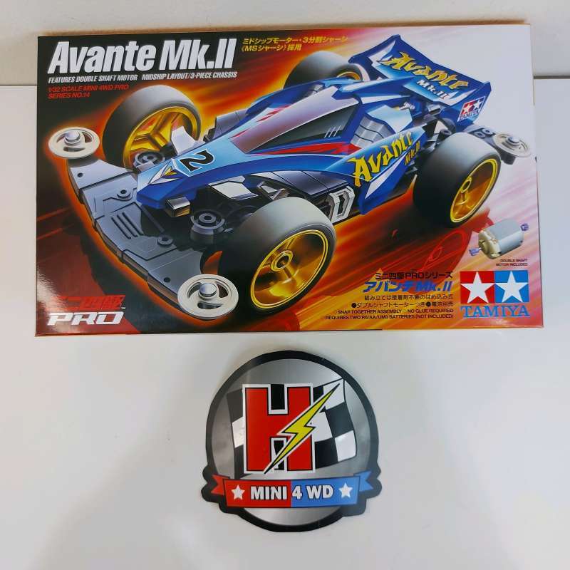 Jual Tamiya mini 4wd Avante MK II ~ 18614, MS Chassis. di Seller Tamiya ...