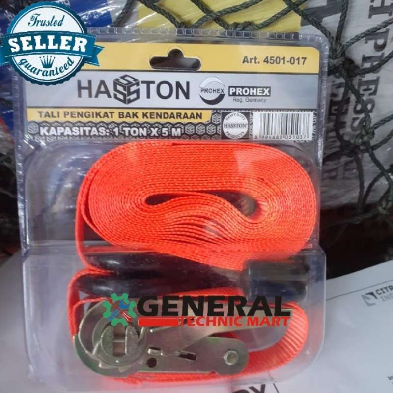 Jual Tali pengikat 5 meter 1 ton / Lashing Belt Ratchet Tie Down ...