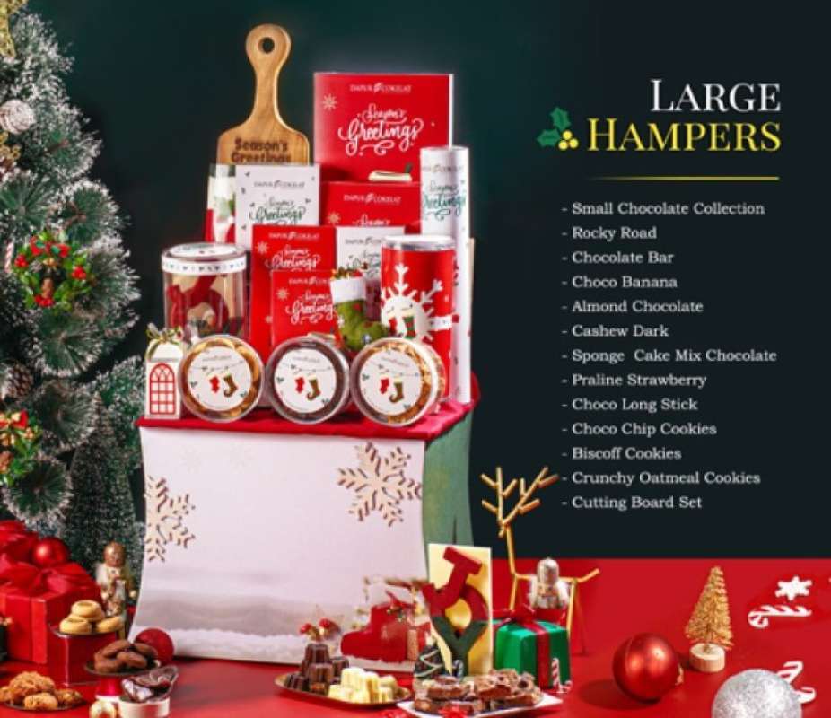 Promo Large Hampers Parcel Natal 2022 Surabaya Free Kartu Ucapan ...