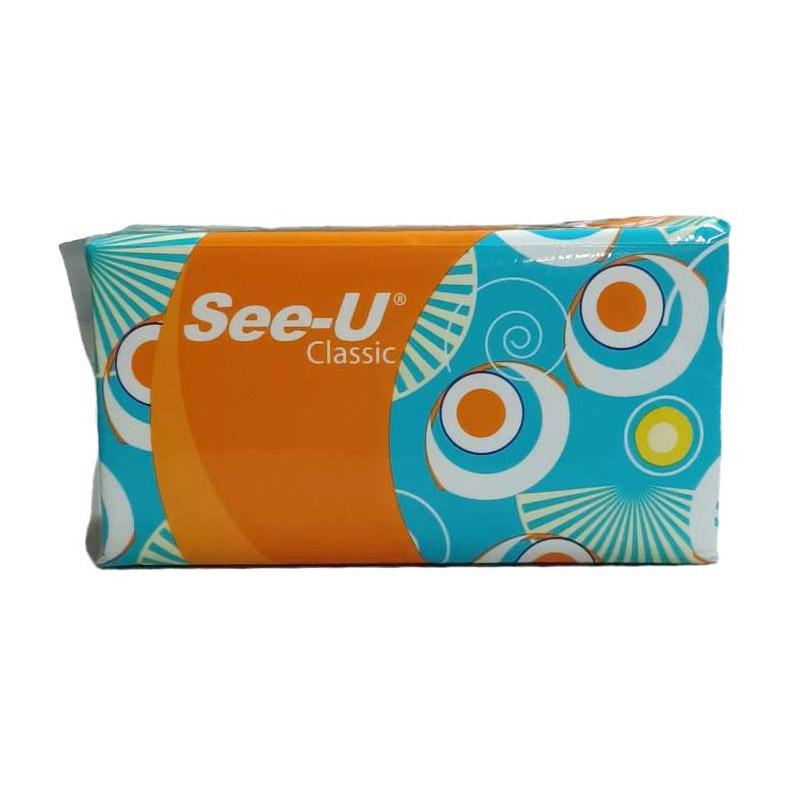 Promo SEE-U Facial Tissue Classic Tissue Wajah - Putih [40 Pack/ 250 ...