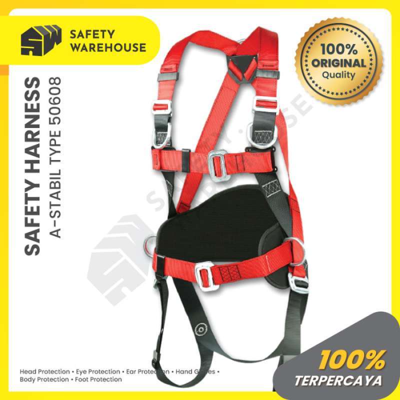 Jual Safety Harness / Full Body Belt Climbing Shackle A STABIL 50608 di ...
