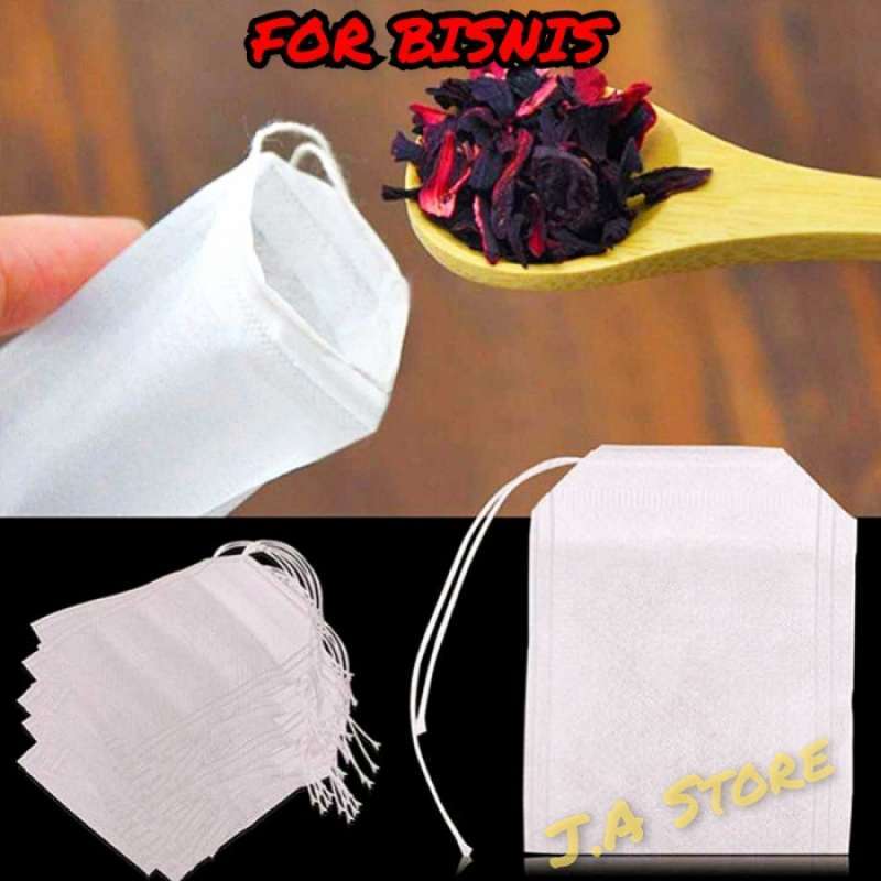 Promo Paper Bag Tea Kantong Teh Kopi Celup Kosong Tea Bag Diskon 50% Di ...