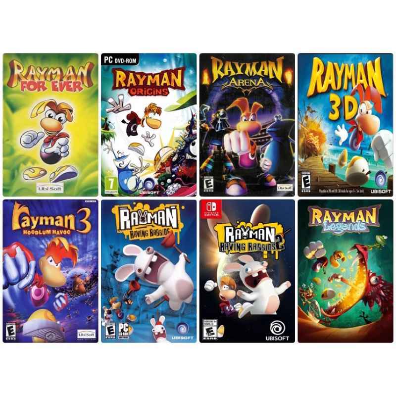 Jual Rayman Game Paket Lengkap SEMUA SERI untuk PC Laptop di Seller ...