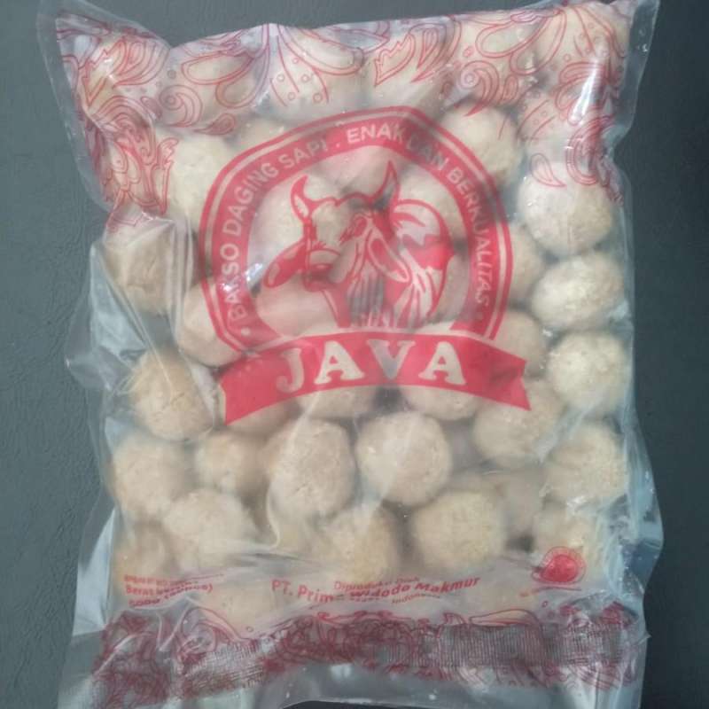 Jual java bakso sapi 500 gr di Seller Green Frozenfood - Condong Catur ...