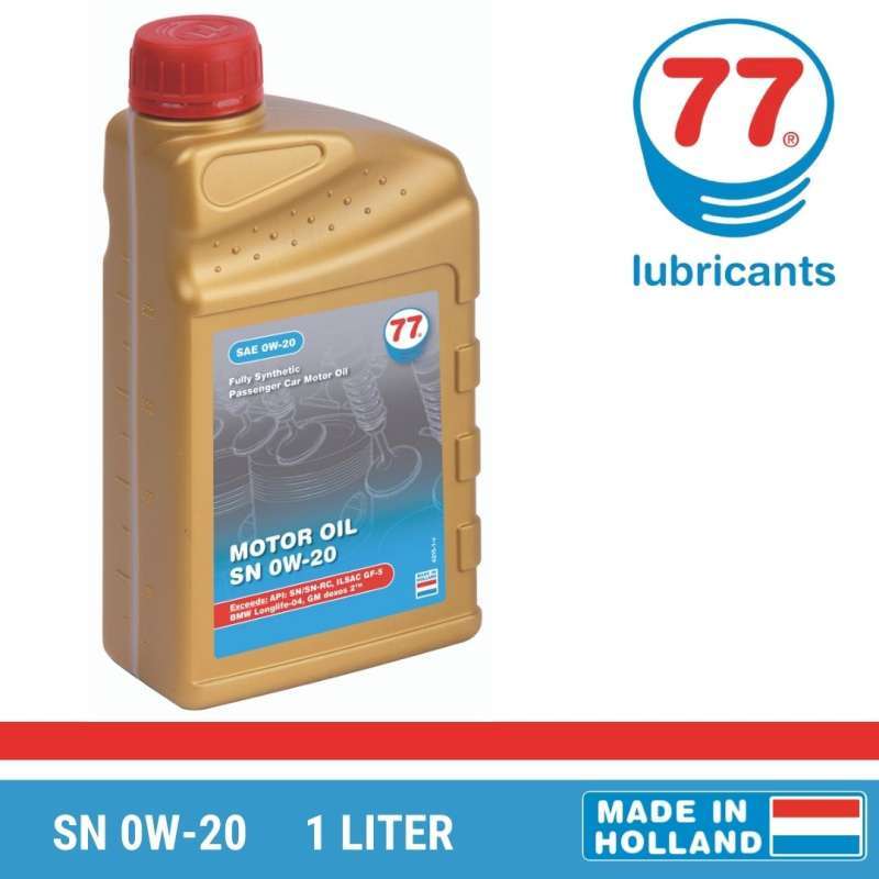 Jual 77 lubricants 77 Sn 0W-20 Oli Mesin [1 Liter] di Seller Point ...