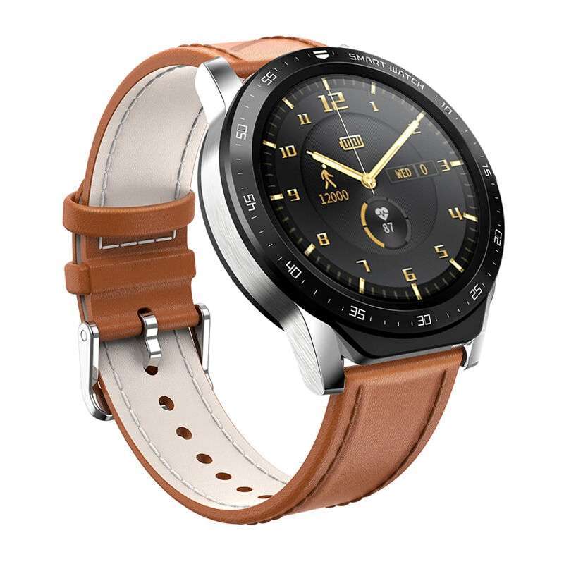 Jual Digital Alliance DA Fit S Classic Smartwatch - Coklat Hitam [Heart ...