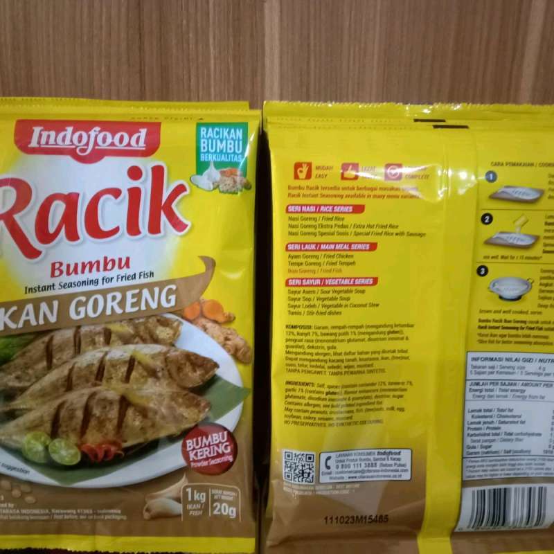 Jual Indofood bumbu racik / bumbu racik indofood ayam / bumbu racik ...