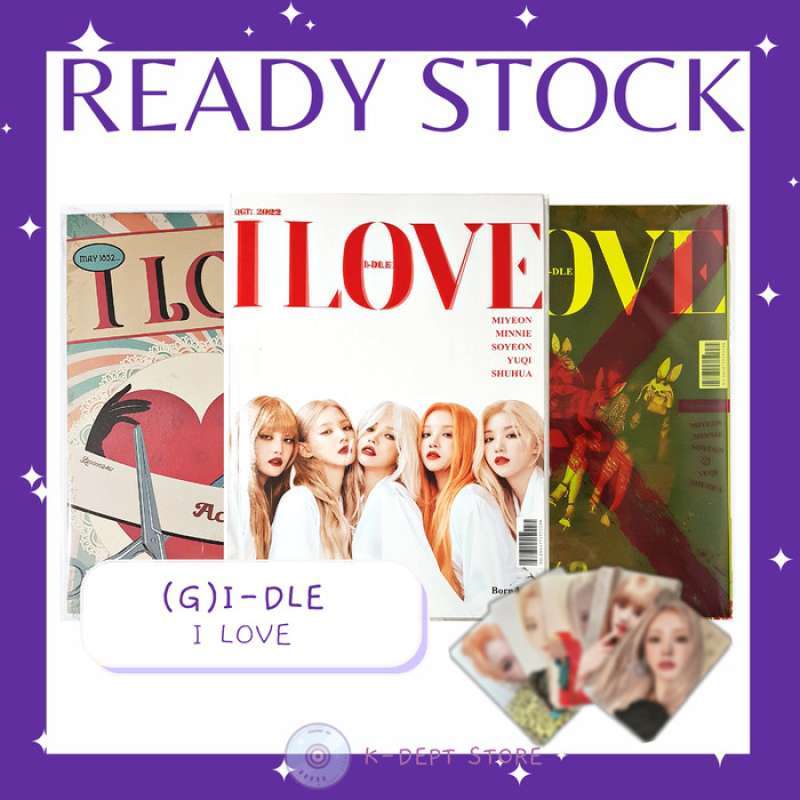 Jual GI-DLE GIDLE I LOVE 5th MINI ALBUM di Seller electro music - Cengkareng Timur, Kota Jakarta ...
