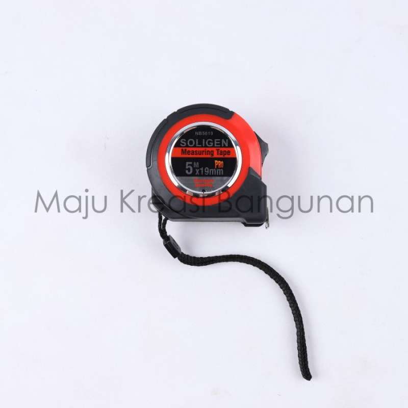 Promo Meteran Bangunan Roll Soligen Karet 5M 5 Meter Alat Ukur Rol ...
