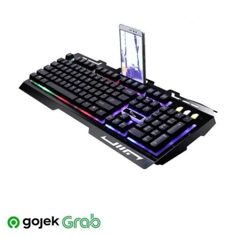 Promo Leopard G700 Gaming Keyboard Led - Black - 0830 Diskon 51% Di ...