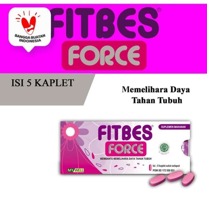 Jual Fitbes Force Suplemen Makanan [Kaplet @ 5 Cap/ Amplop] di Seller ...