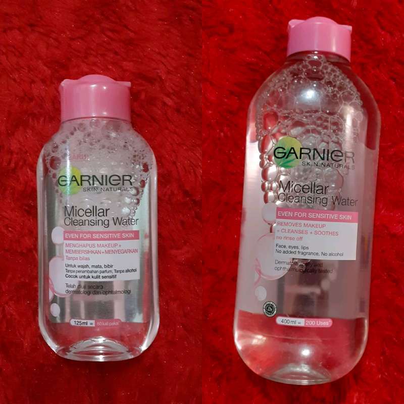 Jual Garnier Micellar Water Pink 125 Ml / 400 Ml Di Seller Sell By Nov ...