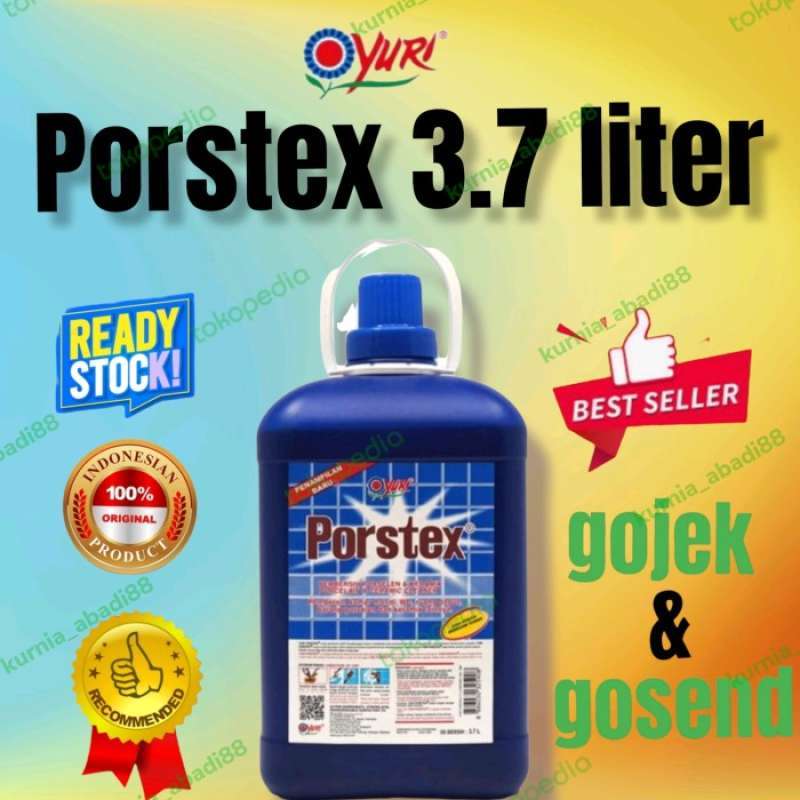 Promo yuri porstex 3.7 liter keramik Diskon 58% di Seller ask house ...