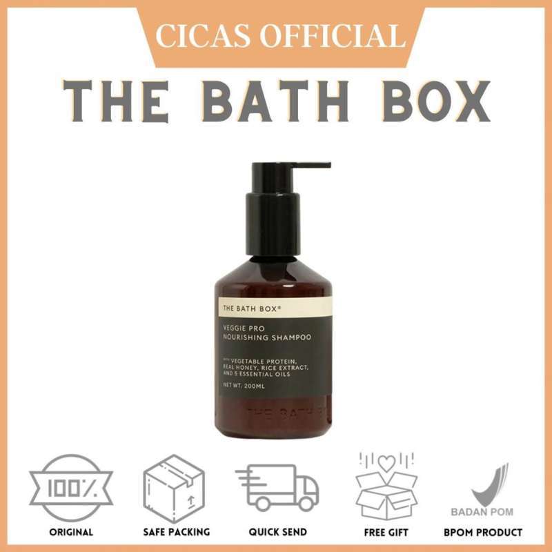 Jual THE BATH BOX - Veggie Pro Nourishing Shampoo (Sensitive Scalp ...