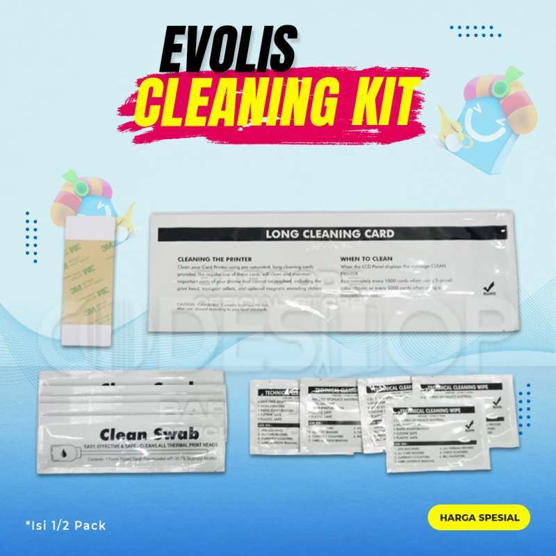 Jual Cleaning Kit Id Card Printer Evolis Zenius Di Seller Codeshop ...