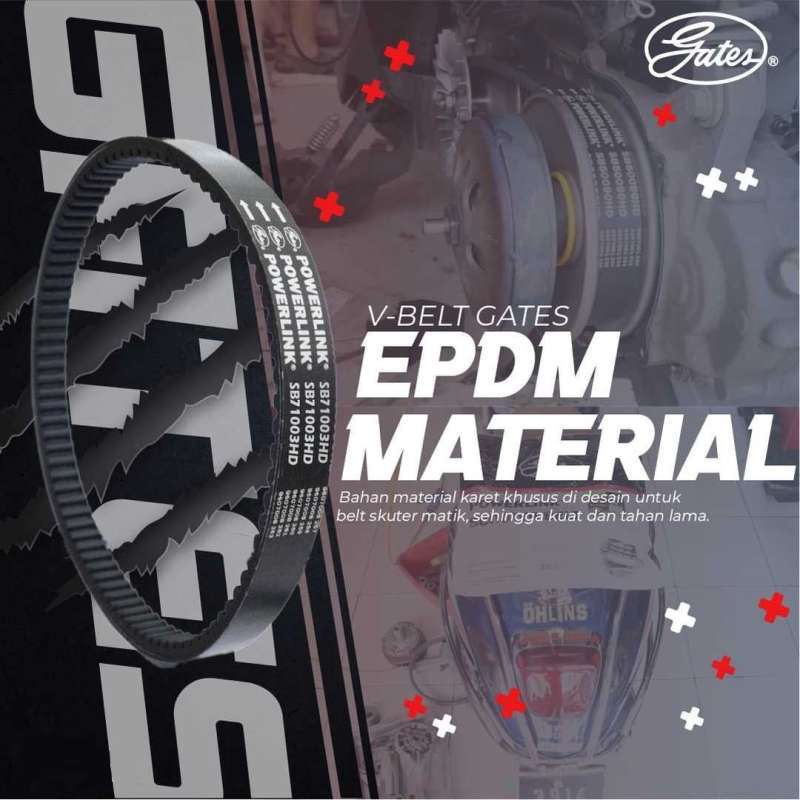 Jual Van Belt Gates V Belt V-belt Vbelt Gates Powerlink Yamaha Freego X ...