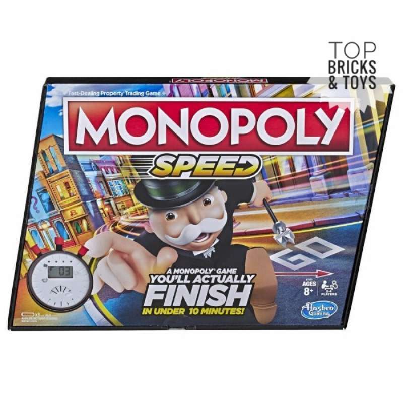 Promo HASBRO Gaming, Monopoly Speed Board Game Diskon 23% di Seller ...