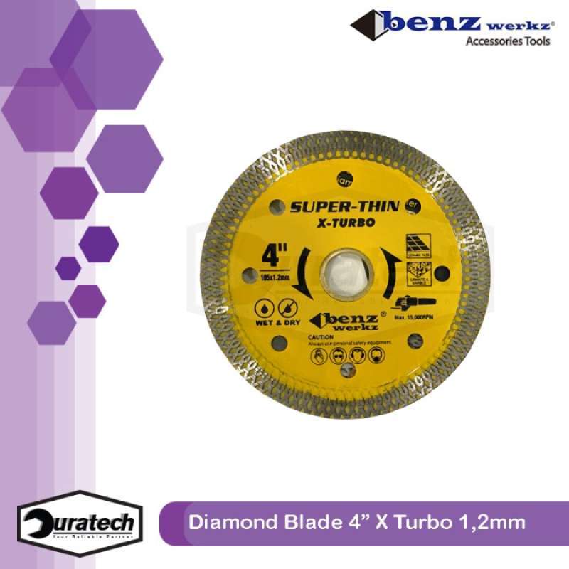 Promo Diamond Wheel Blade 4 X turbo / Diamond wheel 4 net super Benz ...