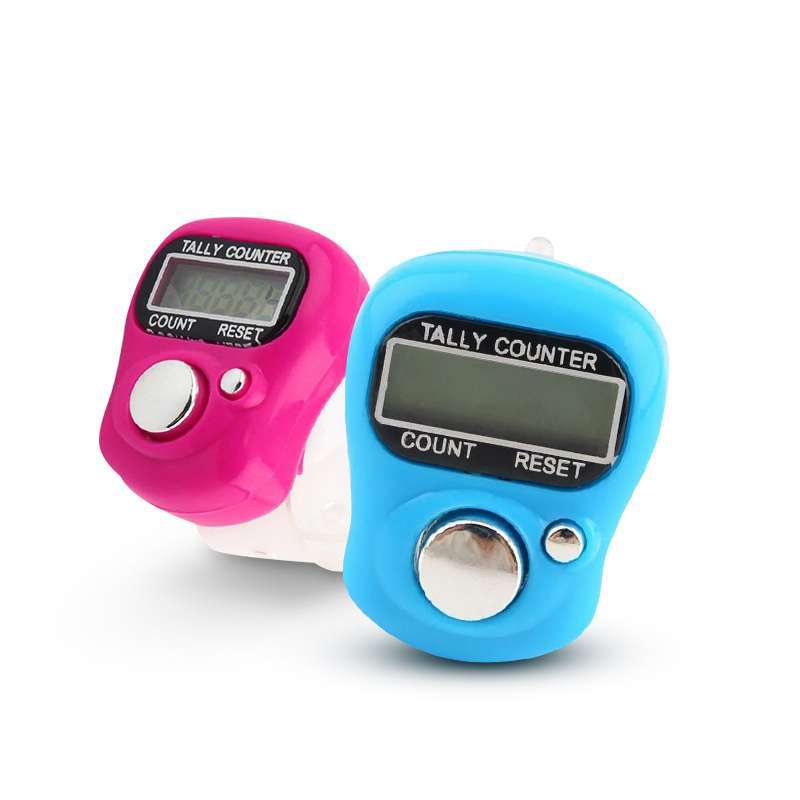 Jual Tasbih Digital Mini Finger Counter/tally Counter Elektrik Led ...