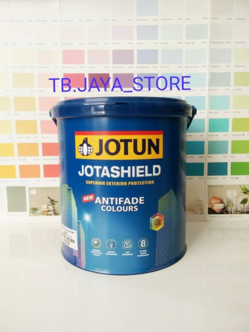Jual JOTUN JOTASHIELD ANTIFADE COLOURS 2.5L CAT TEMBOK BRILLIANT WHITE 2290 di Seller Taylaa ...