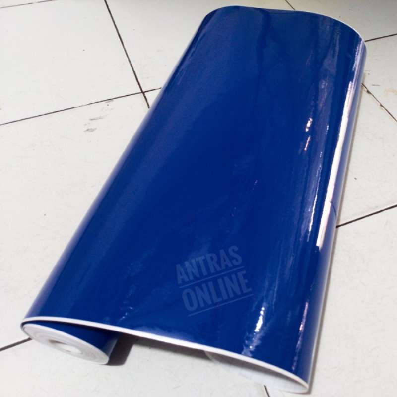Jual STIKER SKOTLET BIRU TUA GLOSSY KILAP - STICKER MOTOR MOBIL ...