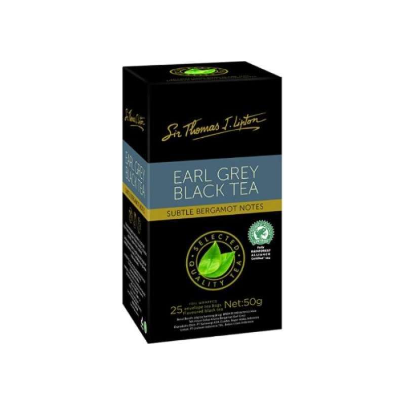 Jual Teh Bag Sir Thomas Lipton Premium Tea Import - 25 Bags - Earl Grey ...