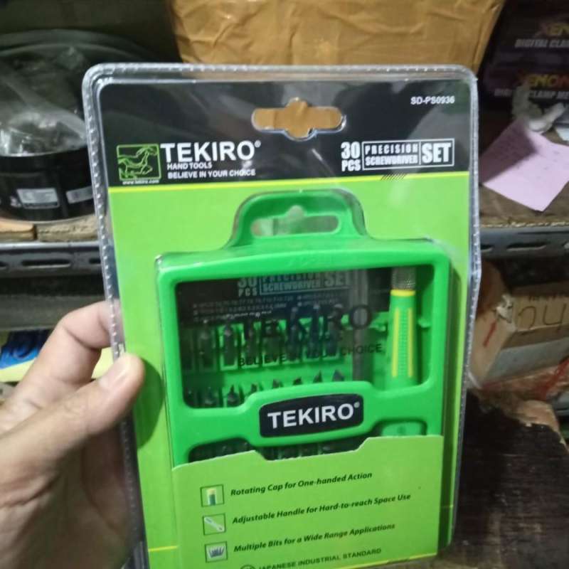 Jual tekiro obeng set presisi 30pcs di Seller Dikong teknik - Braga ...