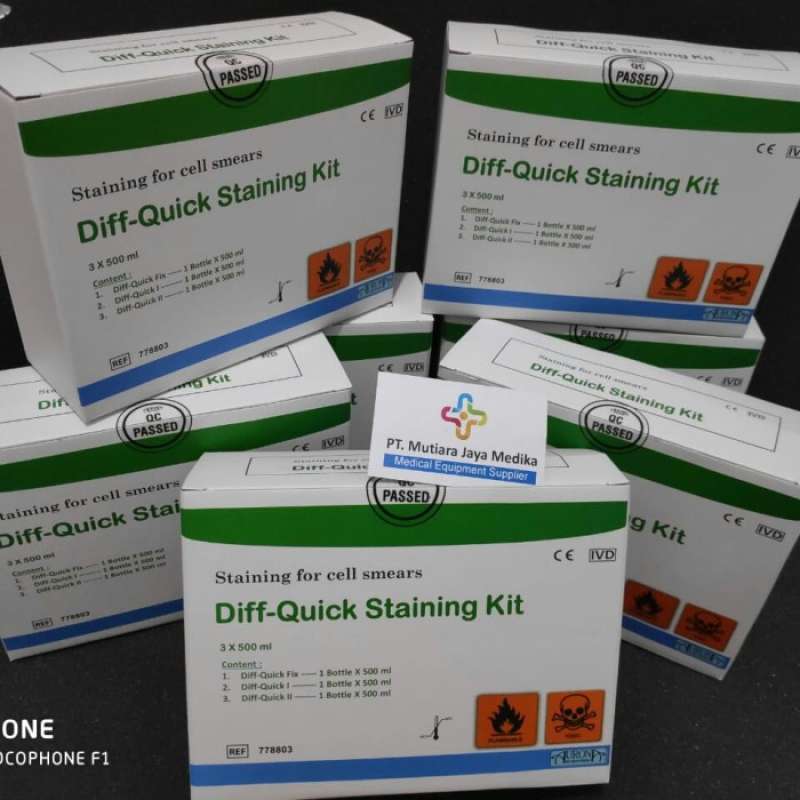 Jual Quick Diff Solution Reagent Rapid Diff 3/500ml/kit Di Seller New Vision - Pondok Kopi, Kota ...