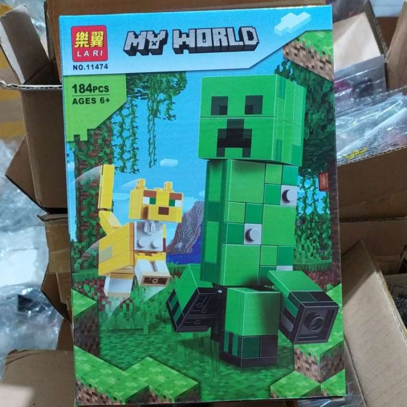 Promo Minecraft Minifigure 21123 The Iron Golem Minecraft Diskon 55% Di ...