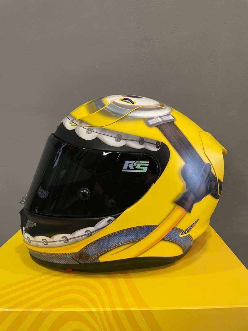 Jual Helm Motor HJC RPHA 11 Otto Minion Reg Europe 2nd size S Ori Full ...