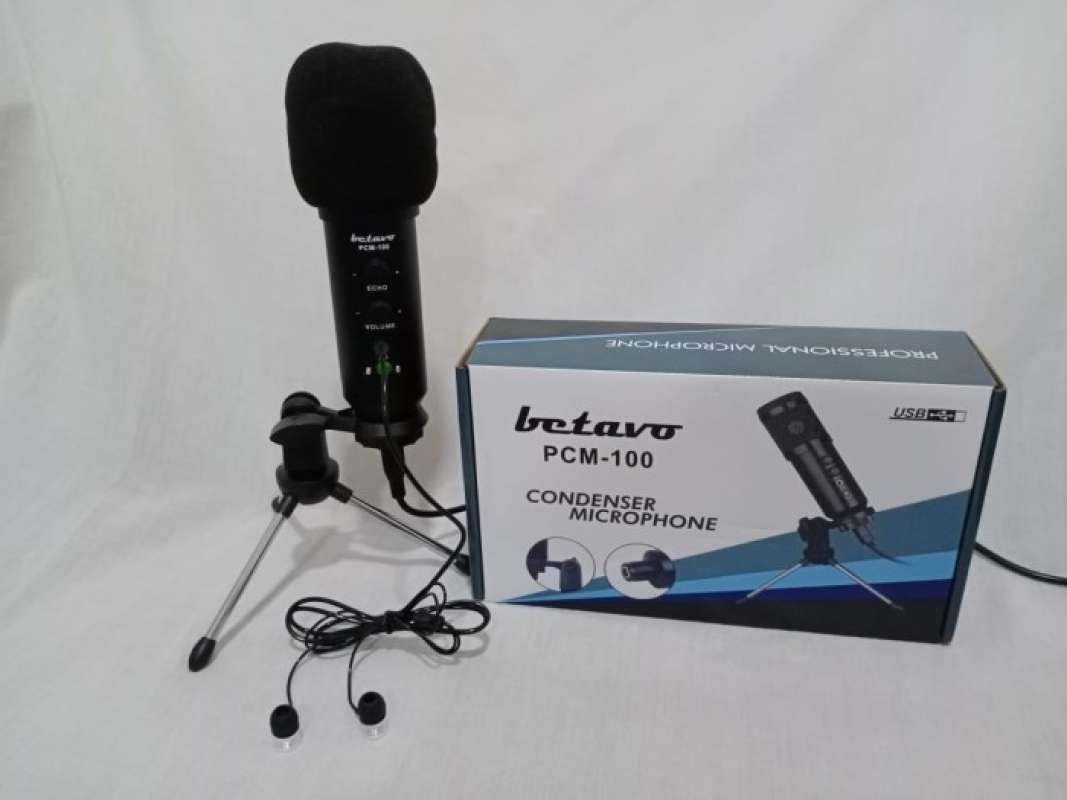 Jual BETAVO PCM - 100 CONDENSER MICROPHONE di Seller NEW VISION - Kota ...