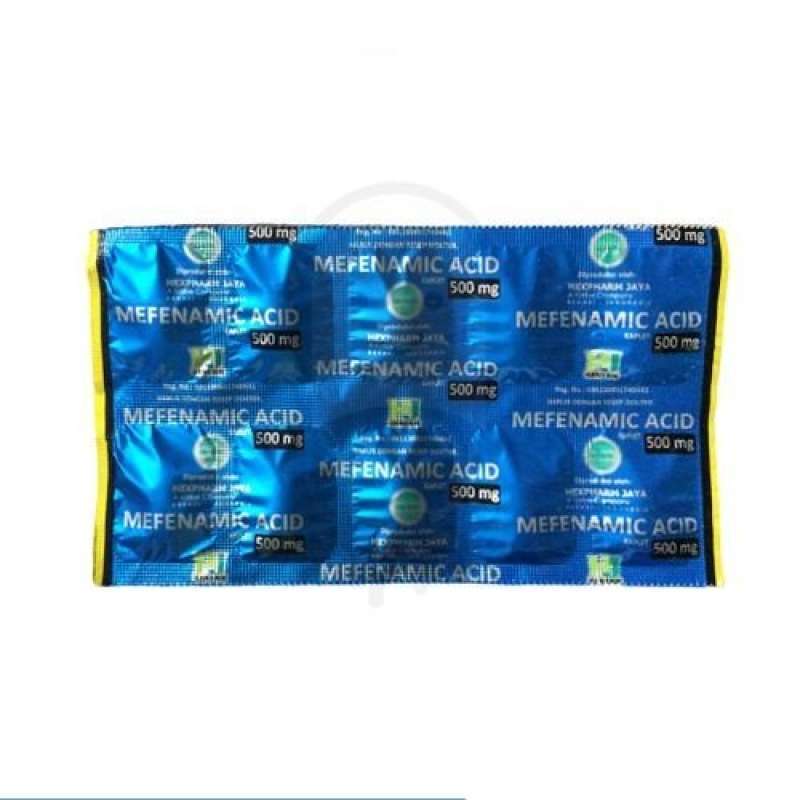 Jual NO BRAND - MEFENAMIC ACID HEXPHARM 500 MG STRIP 10 KAPLET di ...