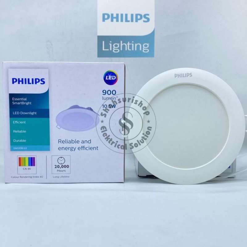 Jual PHILIPS LED DN020B GEN3 10,5W 10,5 W WATT DOWNLIGHT PANEL 5 INCH ...