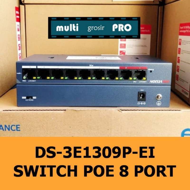 Jual HIKVISION POE DS-3E0109P-E/M SWITCH HUB POE 8 PORT di Seller NEW ... Jual HIKVISION POE DS-3E0109P-E/M SWITCH HUB POE 8 PORT di Seller NEW ...