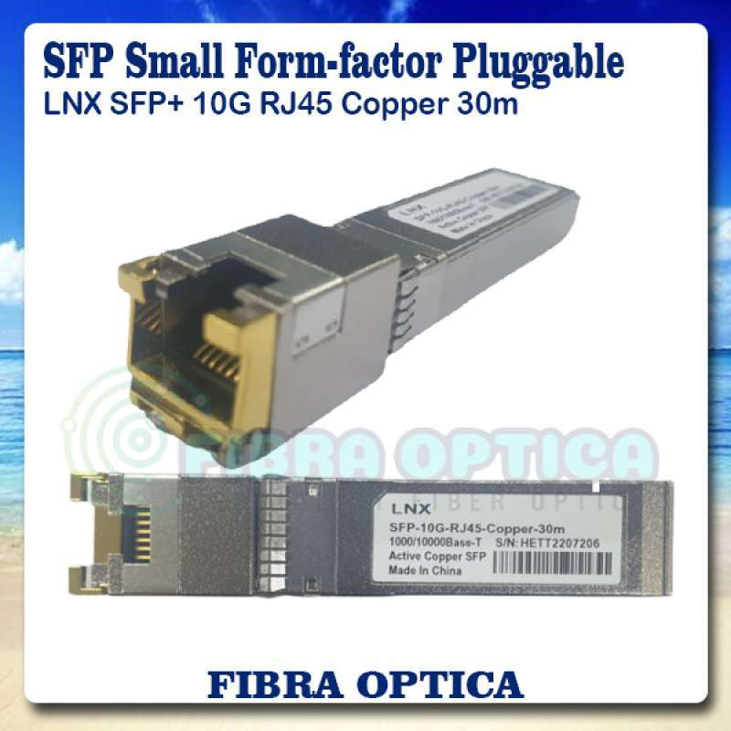 Jual SFP LNX SFP+10G-RJ45 | SFP+ 10G RJ45 Copper 30m di Seller NEW ...
