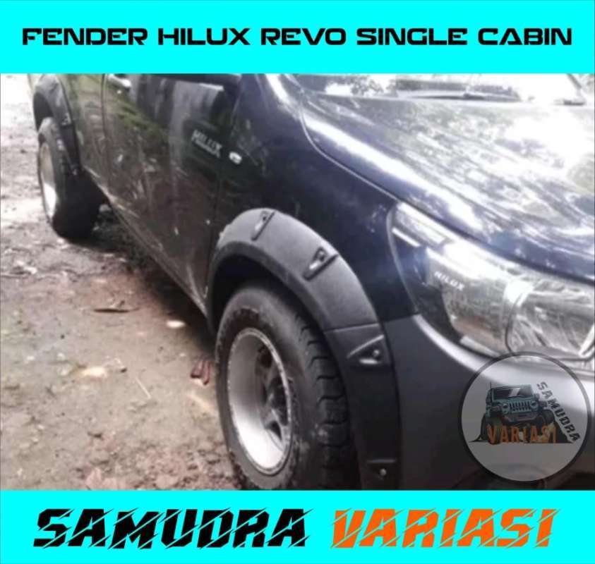 Jual Over Fender Toyota Hilux Revo Fiberglass Premium di Seller samudra ...