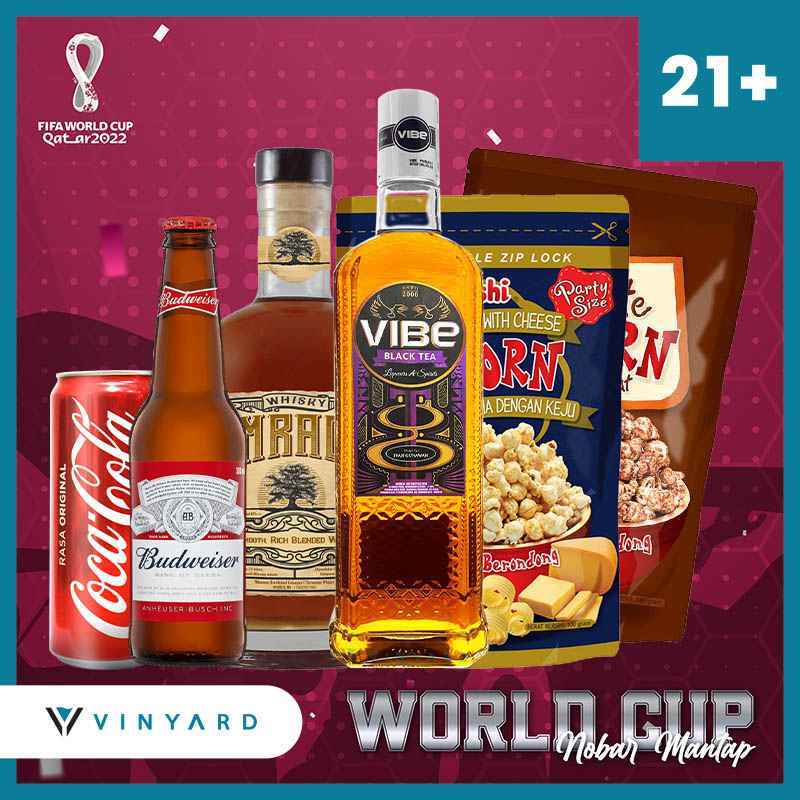 Jual Paket Nobar Mantap 4 ( Vibe, Oishi, Budweiser, Omrach, Coca Cola ...