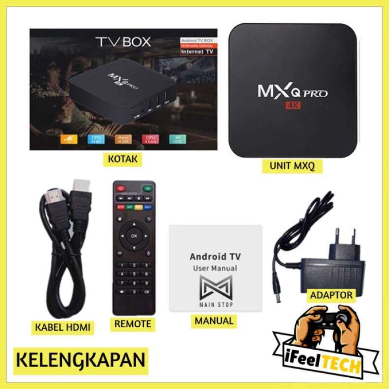 Jual Android Tv Box Mxq Pro 5g 2g+16g Smart Tv 4k Ultra Hd Mxq Pro 4k 5g Di Seller New Vision ...