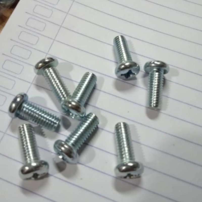 Jual Baut Obeng ( + ) Jp M6 X 10 Di Seller Dikong Teknik - Braga, Kota ...