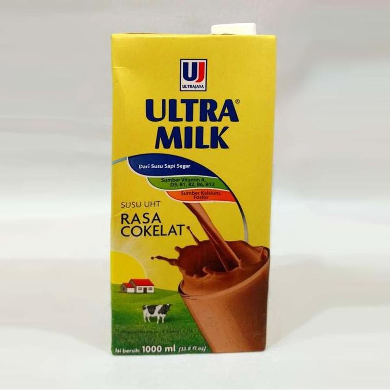 Jual Ultra Milk Coklat Susu UHT [1000 ml] di Seller KARISMA SUSU ...