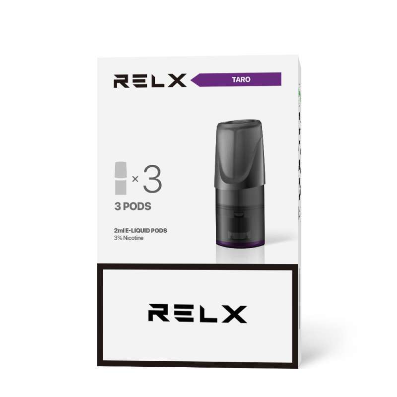 Jual Relx Taro Cigarette Pods / Rokok Elektrik [3 Pcs] Di Seller Relx ...